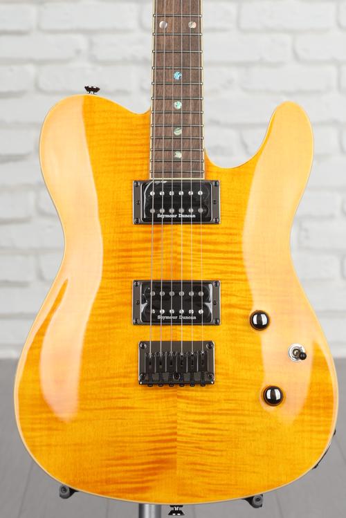 Fender Special Edition Custom Telecaster FMT HH - Amber | Sweetwater