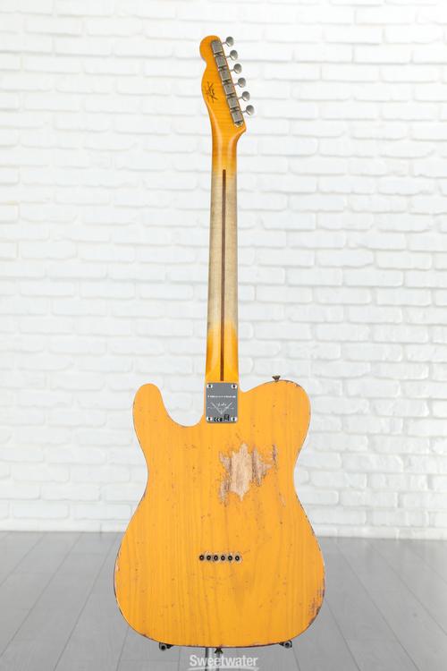 Fender Custom Shop Limited-edition '53 HS Telecaster Heavy Relic Electric Guitar - Aged ...