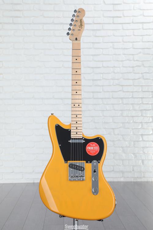 Squier Paranormal Offset Telecaster - Butterscotch Blonde with Black ...