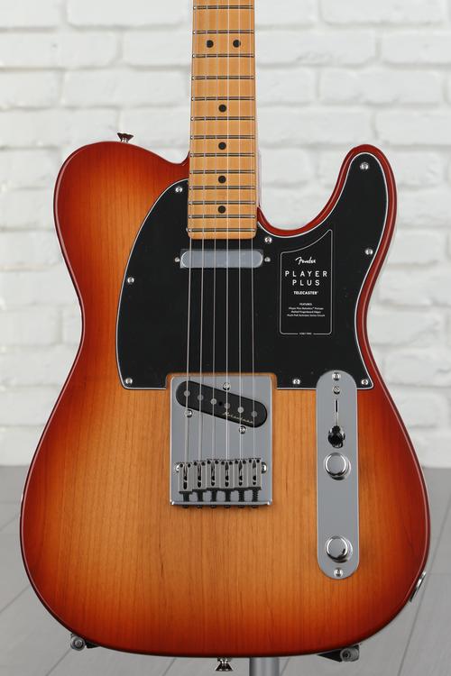 Fender Player Plus Telecaster - Sienna Sunburst with Maple Fingerboard ...