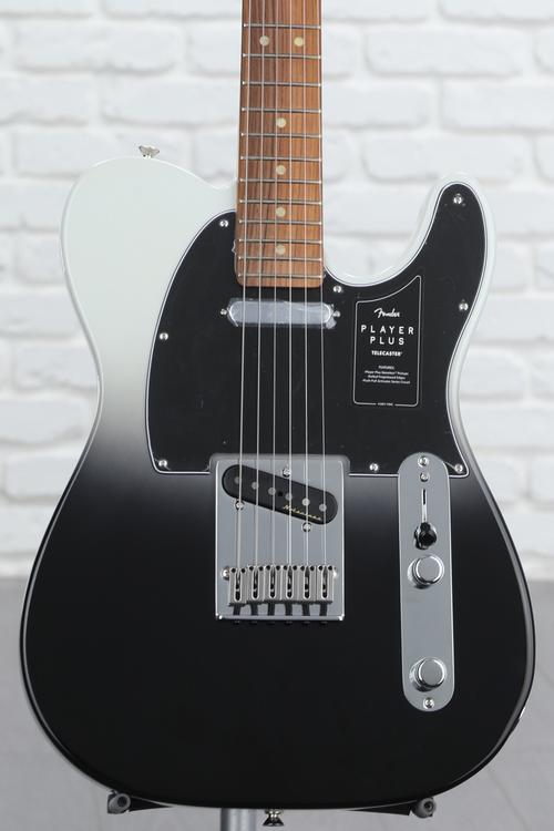 Fender Player Plus Telecaster - Silver Smoke with Pau Ferro Fingerboard ...