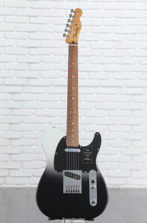 Fender Player Plus Telecaster - Silver Smoke with Pau Ferro Fingerboard ...