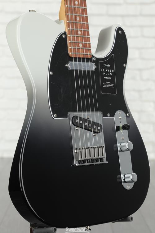 Fender Player Plus Telecaster - Silver Smoke with Pau Ferro Fingerboard ...