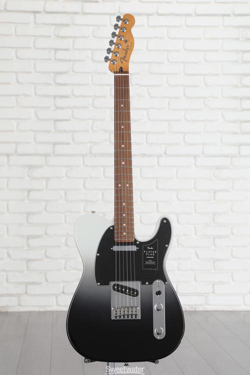 Fender Player Plus Telecaster - Silver Smoke with Pau Ferro Fingerboard ...
