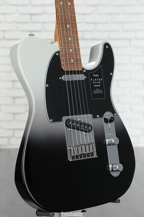 Fender Player Plus Telecaster - Silver Smoke with Pau Ferro Fingerboard ...