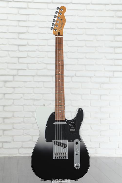 Fender Player Plus Telecaster - Silver Smoke with Pau Ferro Fingerboard ...
