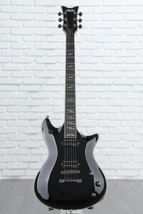 Schecter Tempest Blackjack Electric Guitar - Black Gloss | Sweetwater