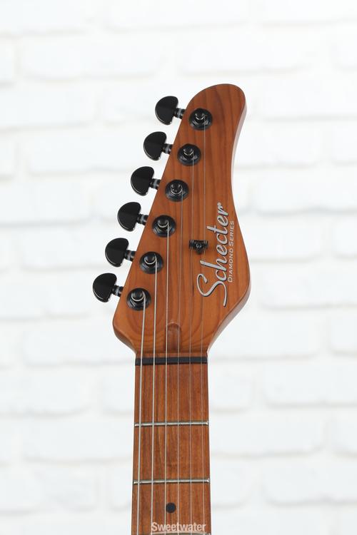 Schecter Traditional Pro Electric Guitar - Satin Trans Blue Burst ...