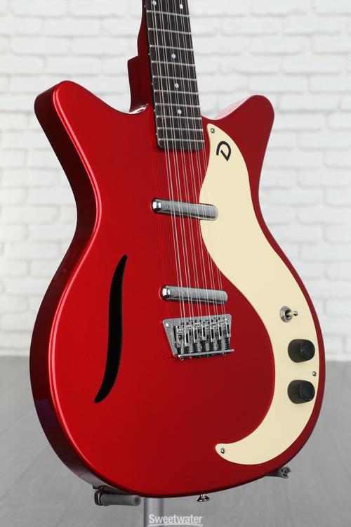 Danelectro Vintage 12 String Electric Guitar - Red Metallic | Sweetwater