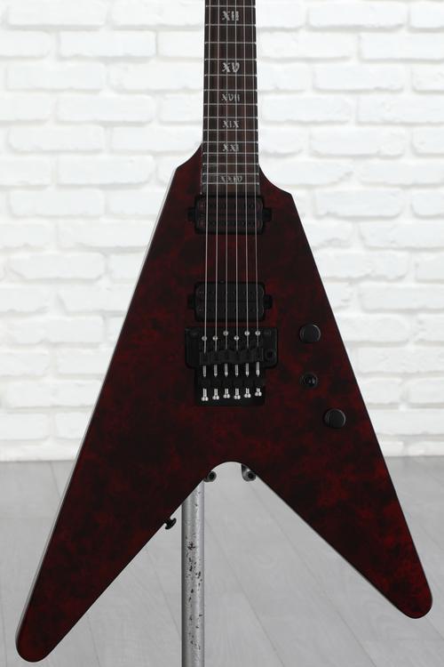 Schecter V-1 FR Apocalypse - Red Reign | Sweetwater