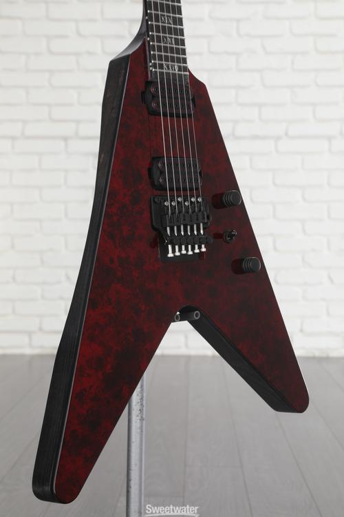 Schecter V-1 FR Apocalypse - Red Reign | Sweetwater