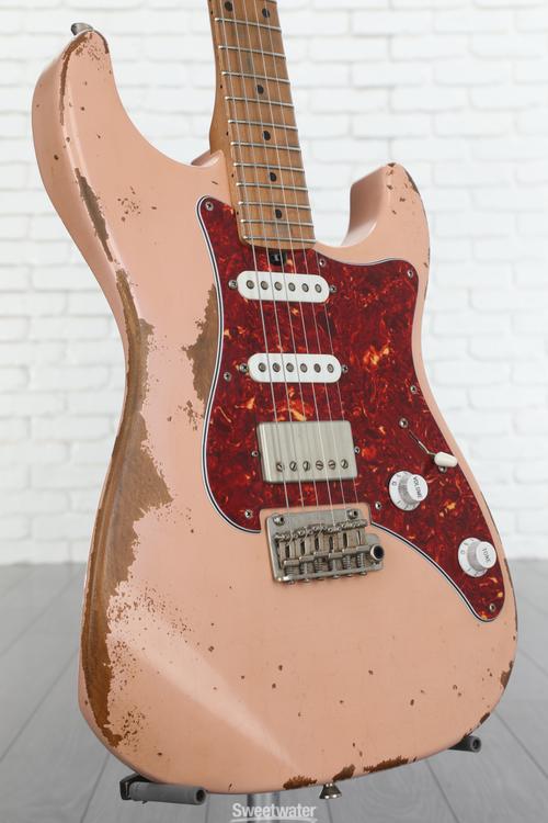 Friedman Vintage S Aged Electric Guitar - Shell Pink | Sweetwater