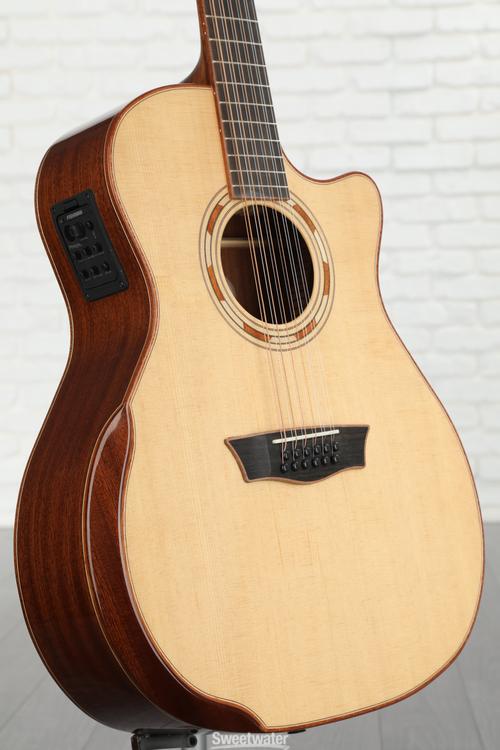 Washburn Comfort G15SCE-12 12-string Acoustic-electric Guitar - Natural ...
