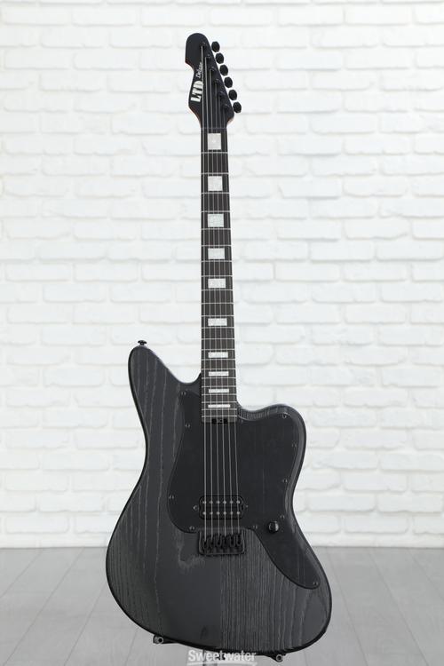 ESP LTD XJ-1 HT Electric Guitar - Black Blast | Sweetwater