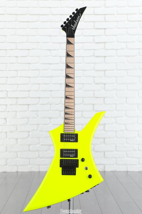 Jackson X Series Kelly KEXM Electric Guitar - Neon Yellow | Sweetwater