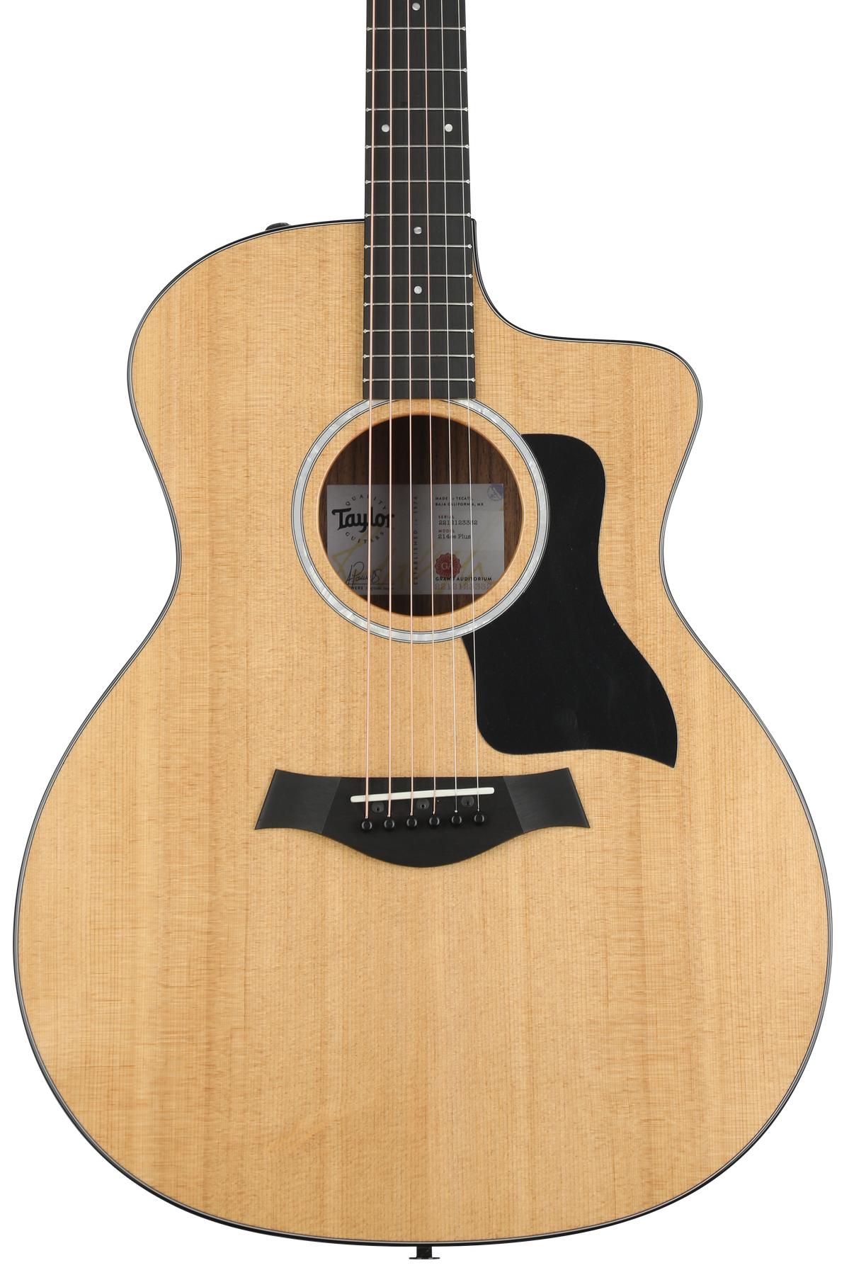 Taylor 214ce Plus Acoustic-electric Guitar - Natural | Sweetwater