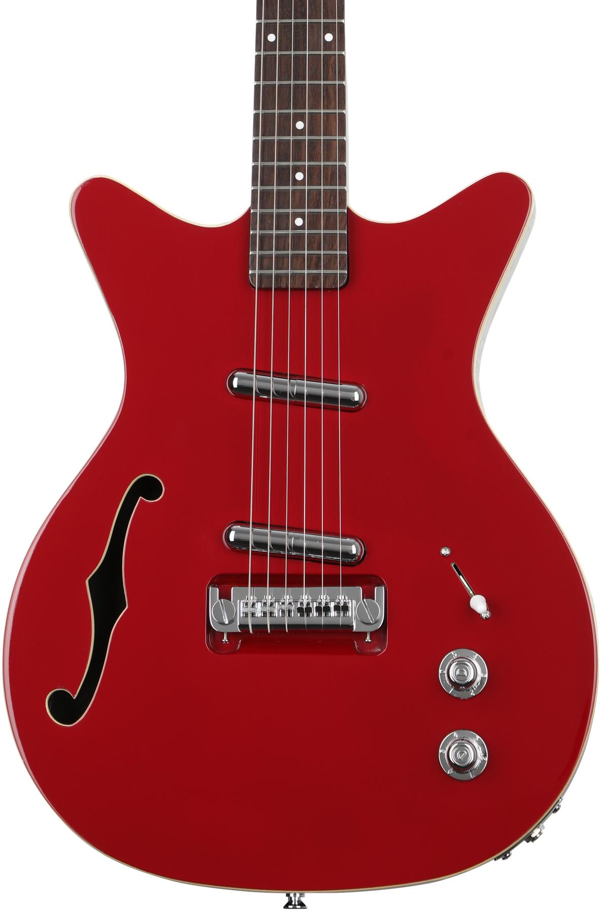 Danelectro Fifty Niner DC Semi-hollowbody Electric Guitar - Red Top ...