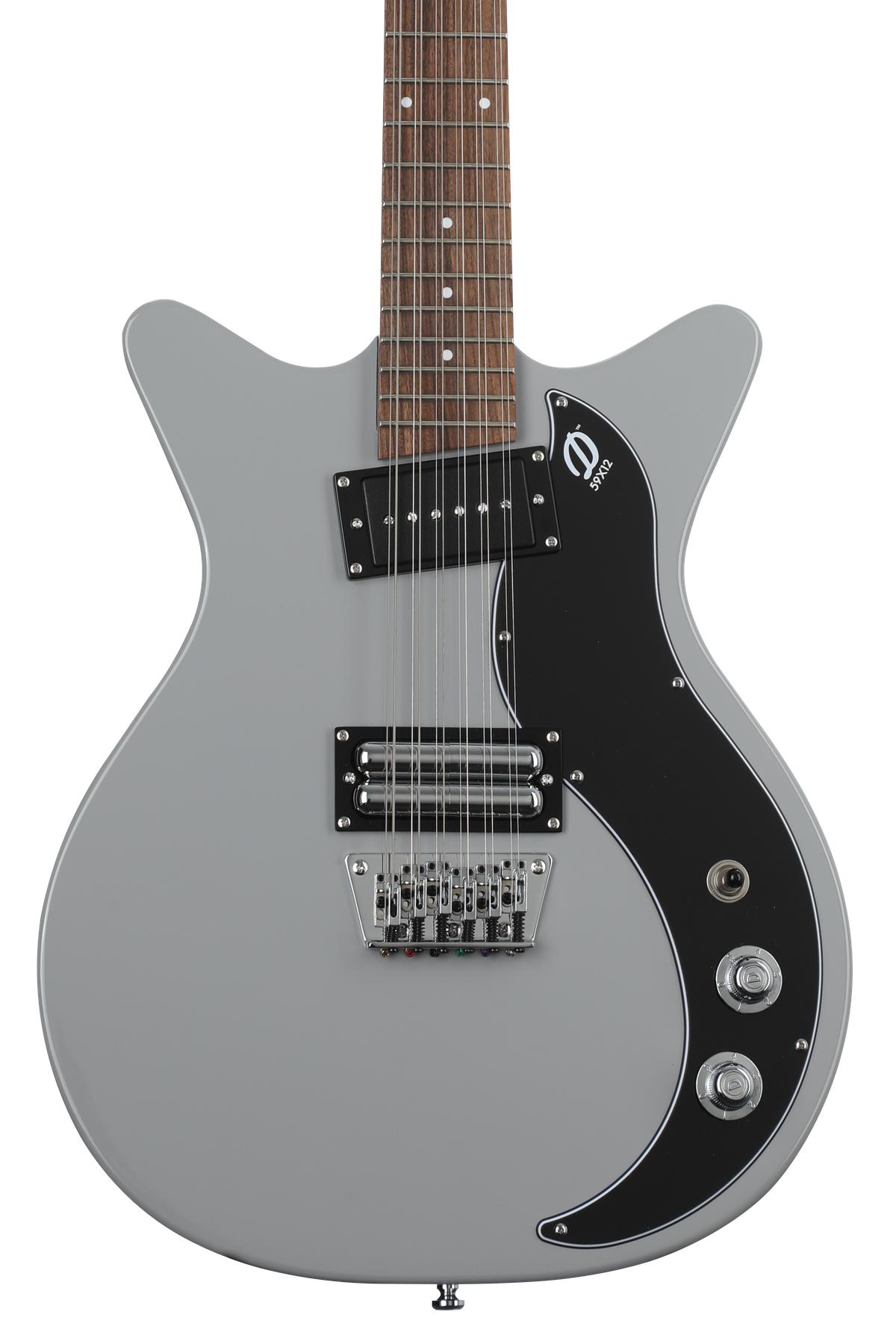 Danelectro 59X12 12-string Electric Guitar - Ice Gray | Sweetwater