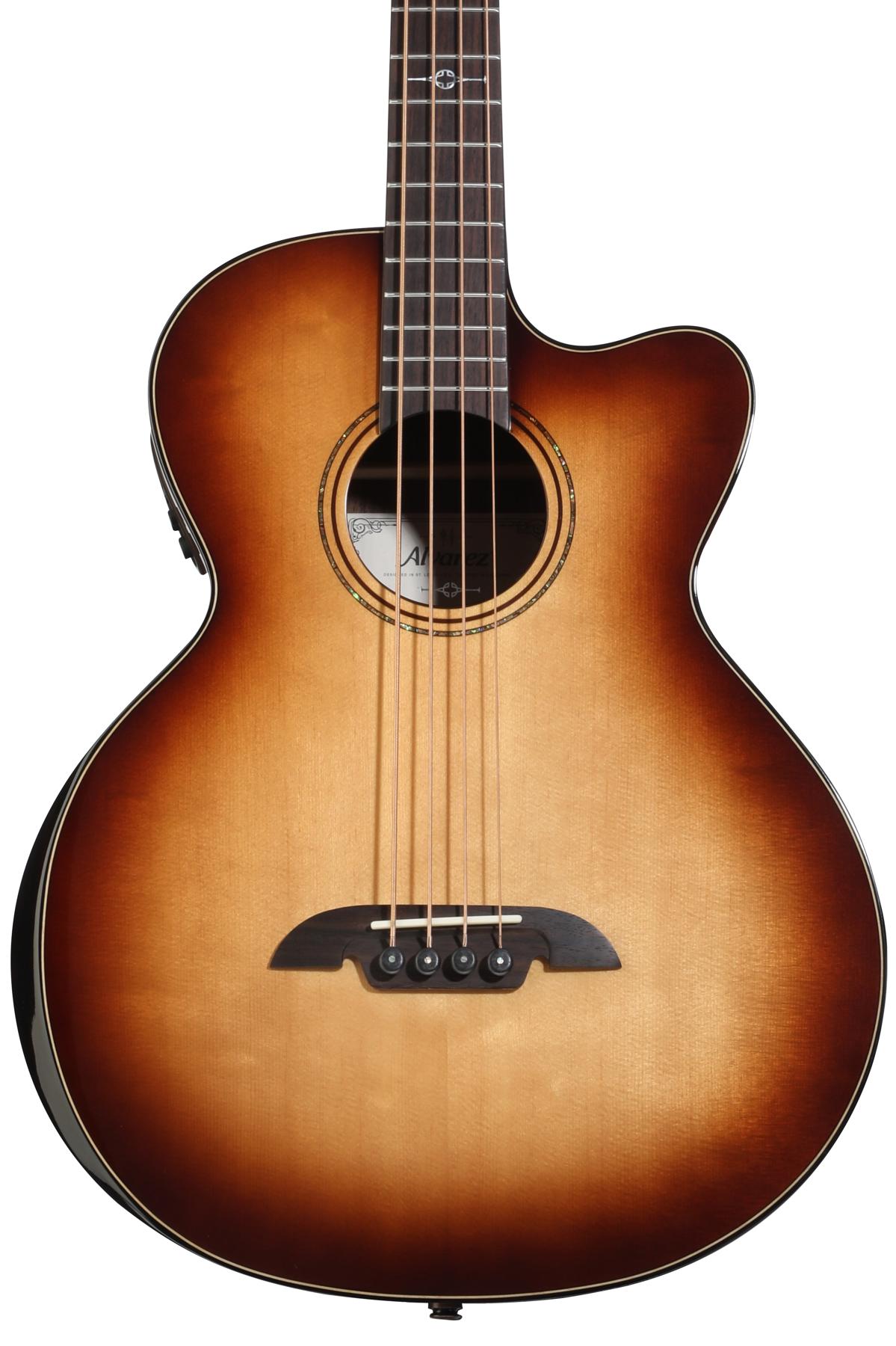 Alvarez Artist Elite A70 Acoustic-electric Bass Guitar - Shadowburst ...