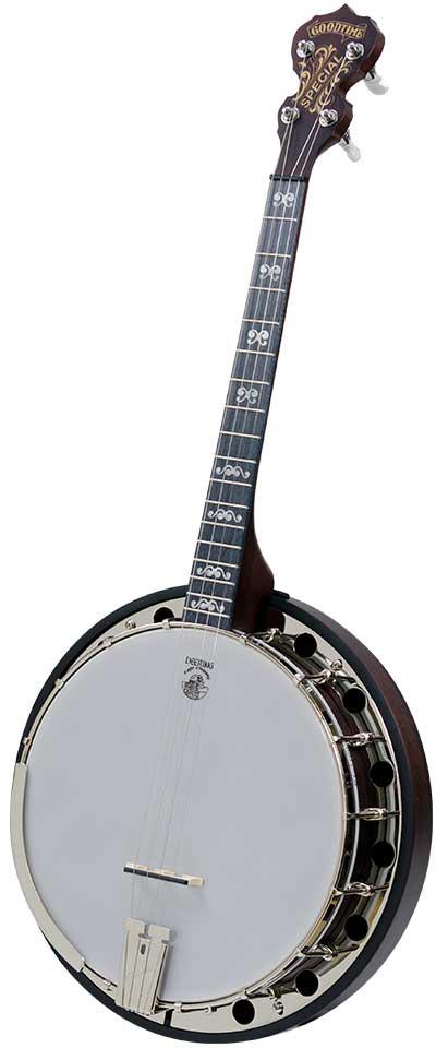 Deering Artisan Goodtime Special 17-fret Tenor Banjo - Dark Red ...