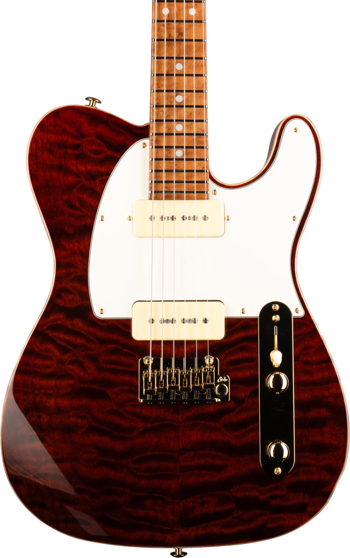 Suhr Benjamin Madden Modern T Electric Guitar - Trans Brown | Sweetwater