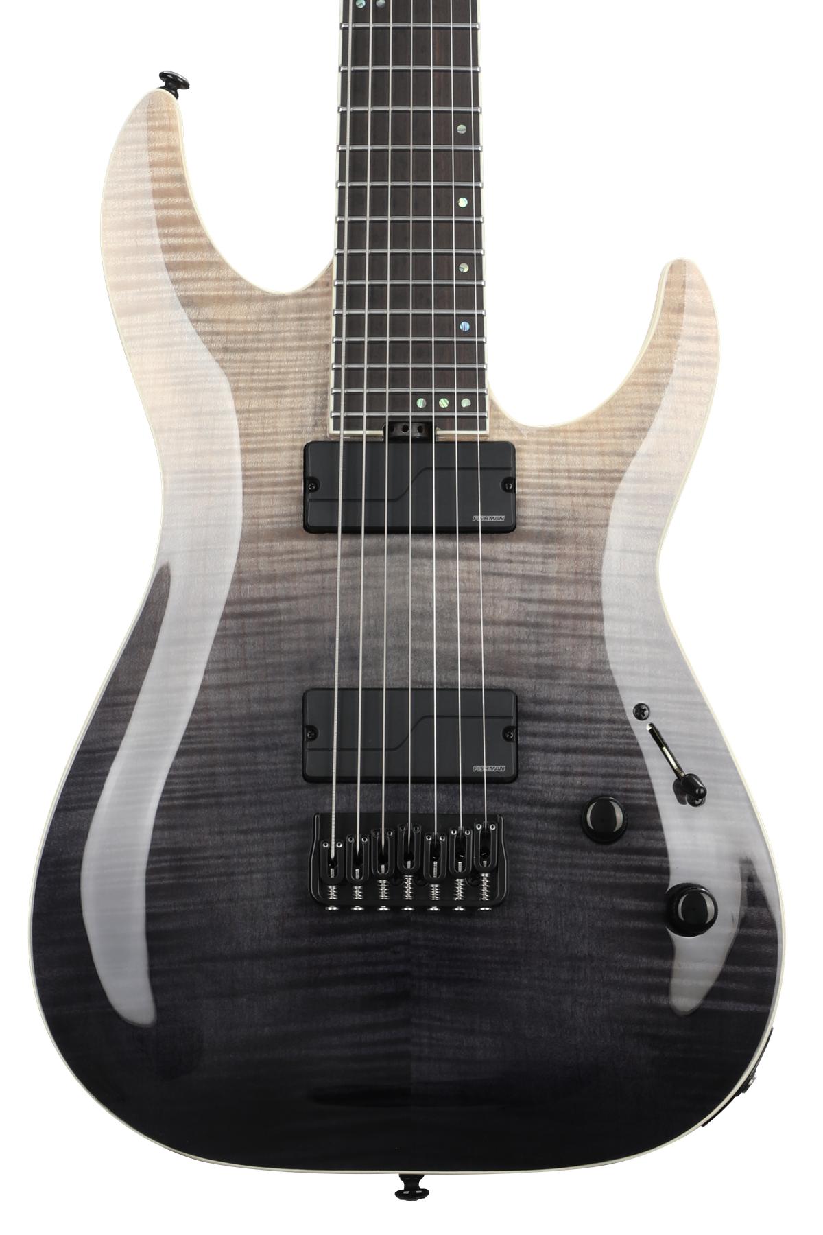 Schecter C-7 SLS Elite - Black Fade Burst | Sweetwater