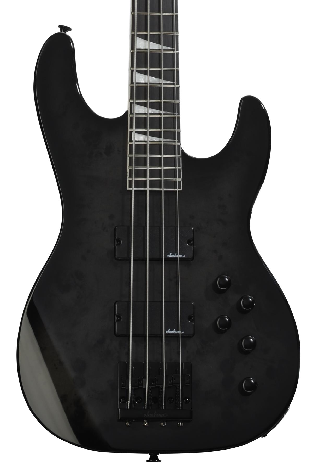 Jackson JS Series Concert Bass CB JS3P Bass Guitar - Transparent Black ...