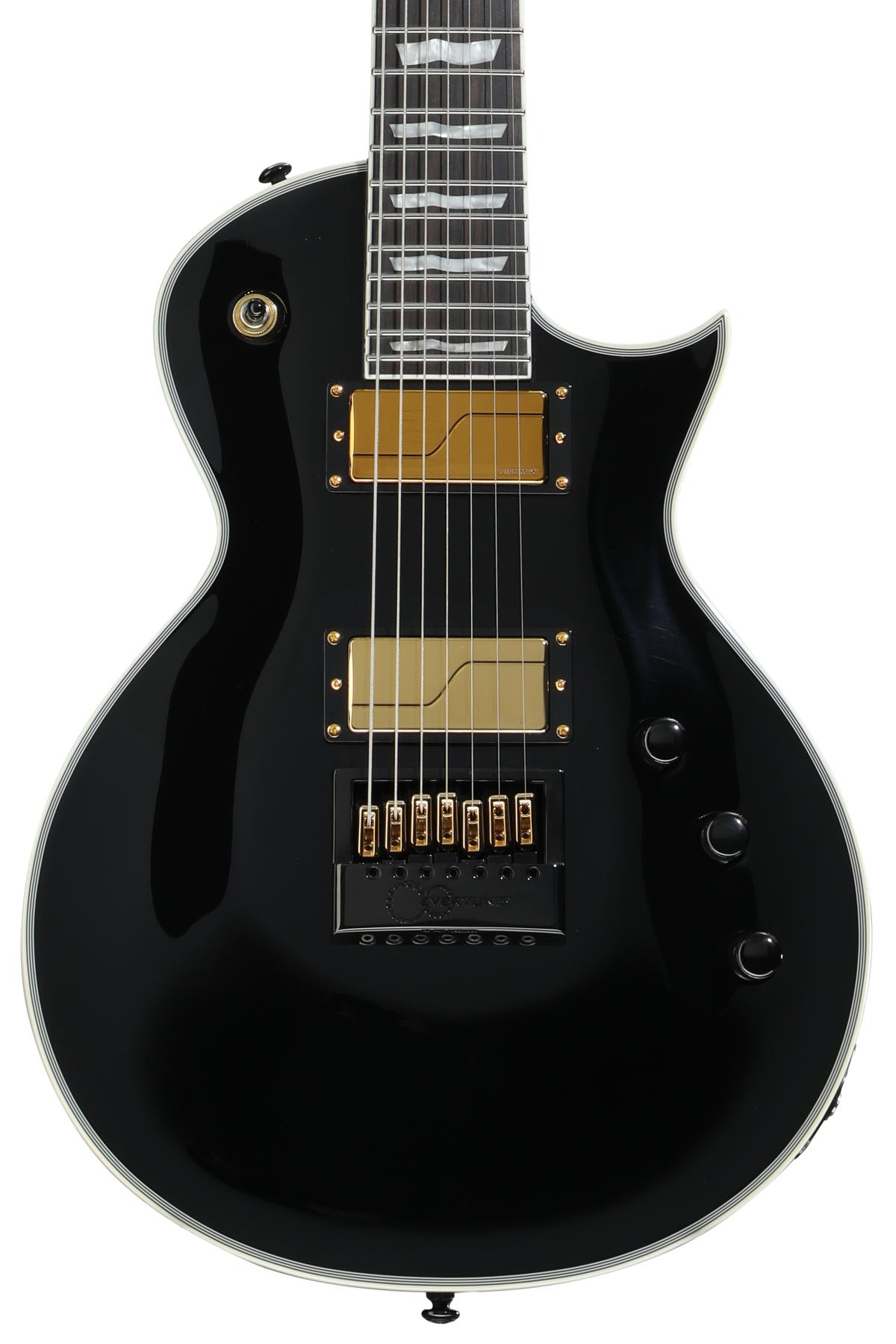 ESP LTD EC-1007 Baritone EverTune 7-string Electric Guitar - Black ...