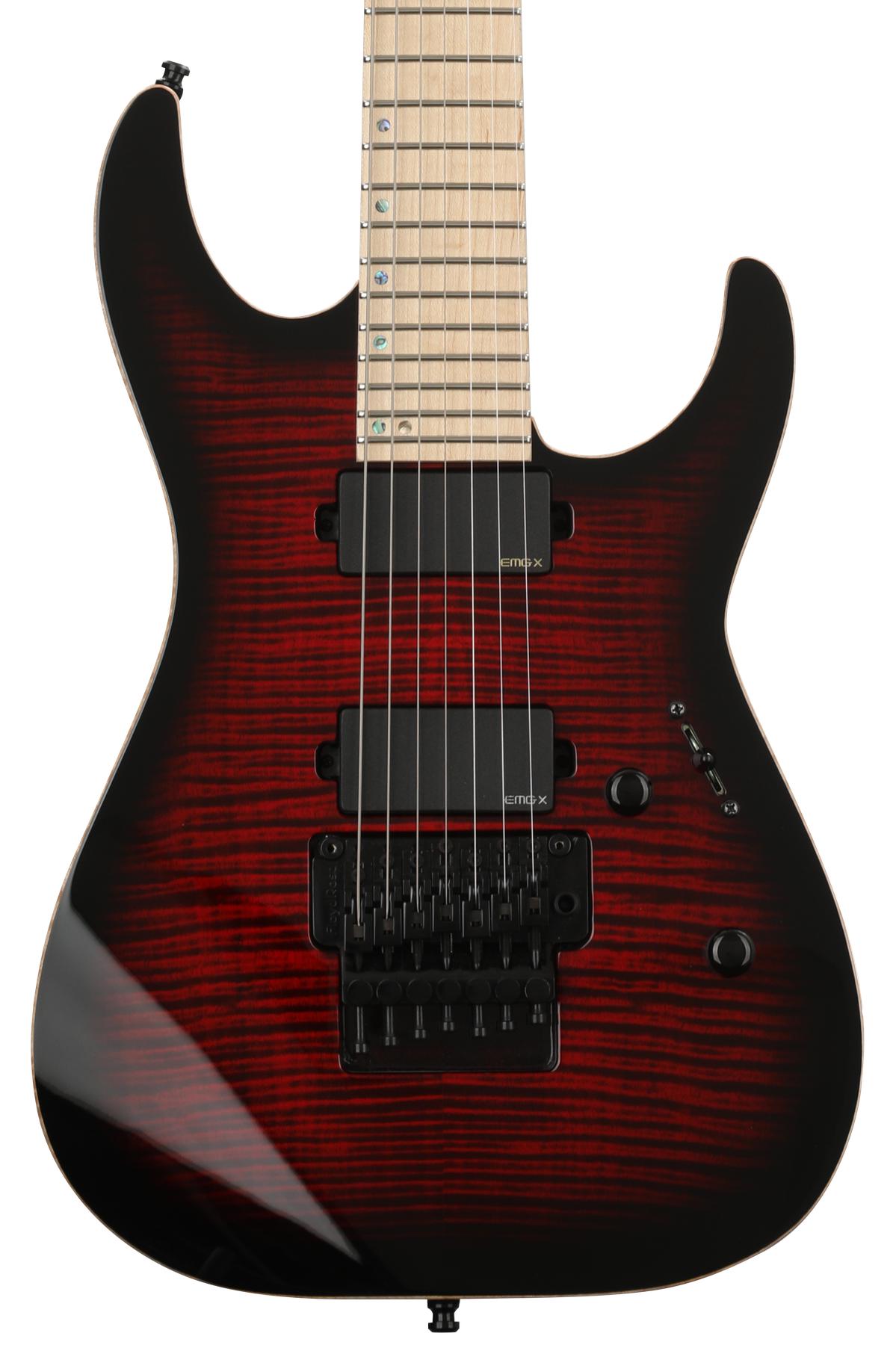 ESP USA M-7 FR Flamed Maple - See Thru Black Cherry Sunburst | Sweetwater