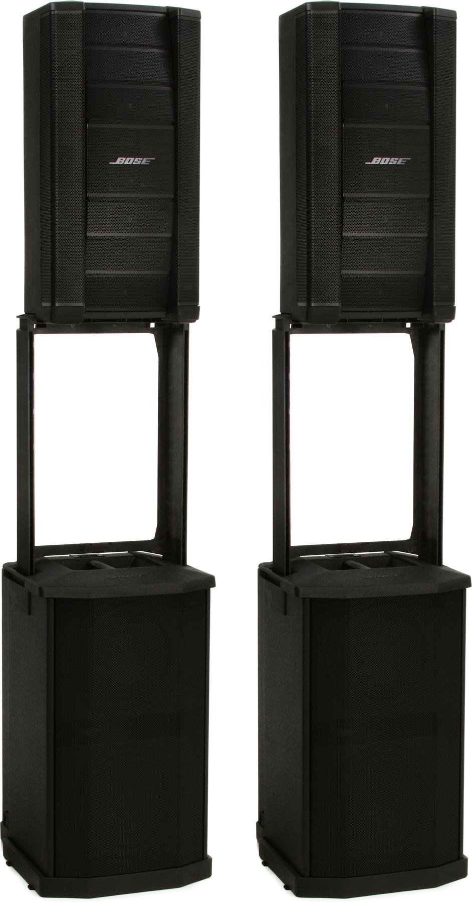 Bose F1 Model 812 vs QSC k12.2 Powered Speaker Comparison - Guitar Chalk