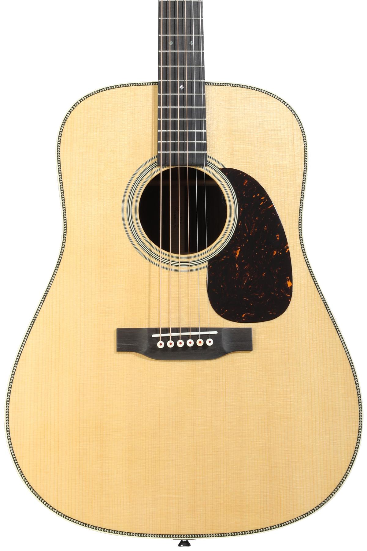 Dimensions for the Martin HD-28E Standard Series Acoustic (Fishman Aura ...