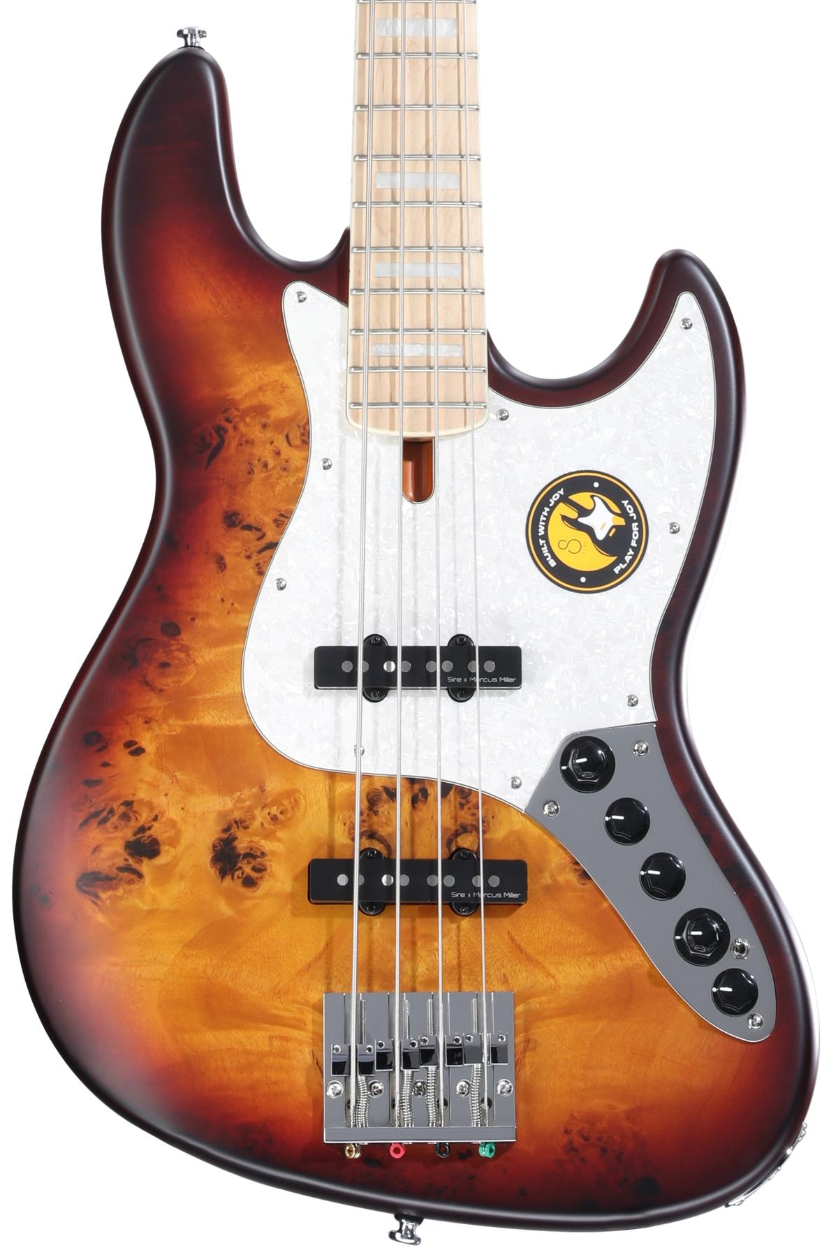 Sire Marcus Miller V7 Swamp Ash Reissue 4-string Bass Guitar - Tobacco ...