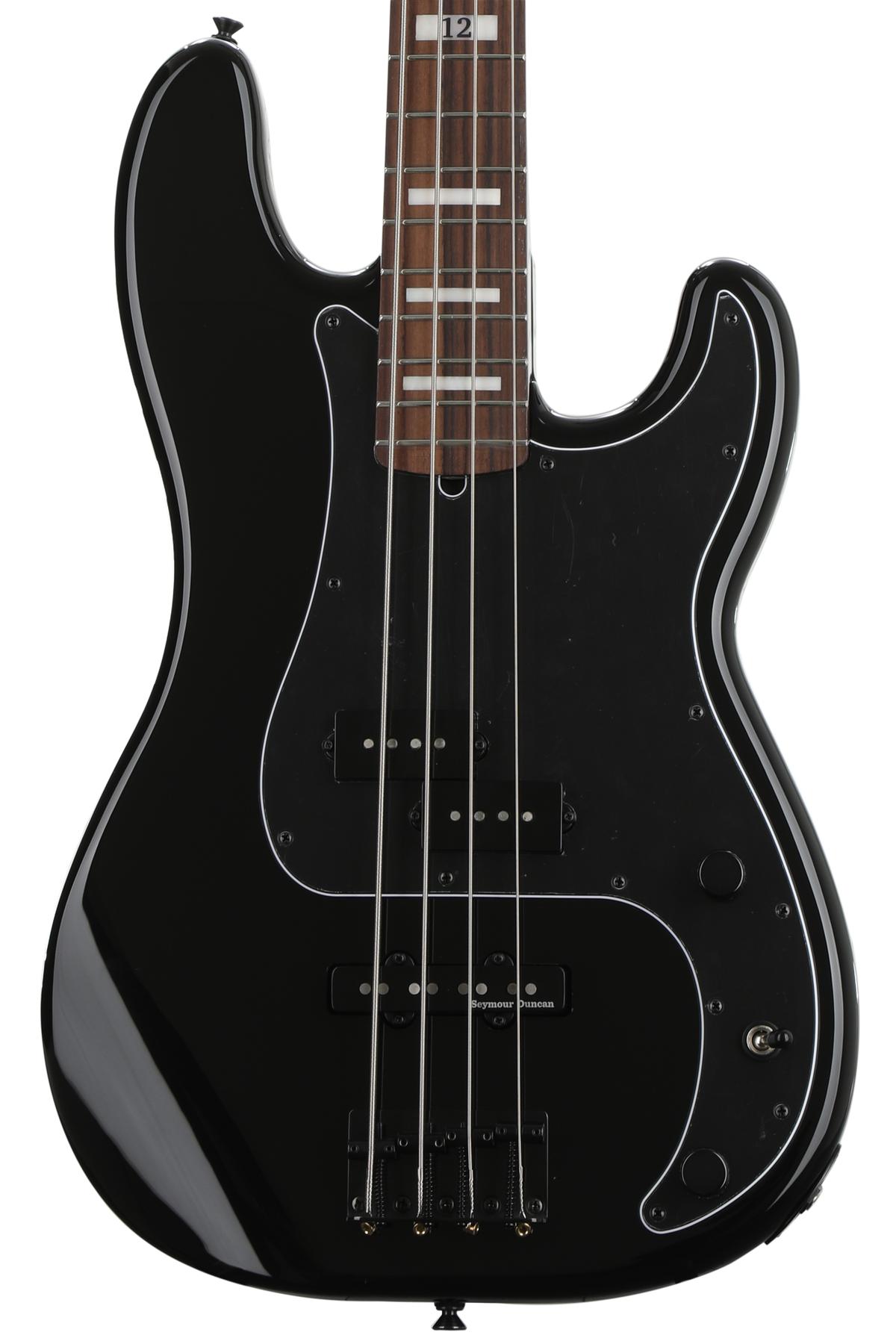 Fender Duff McKagan Deluxe Precision Bass - Black | Sweetwater