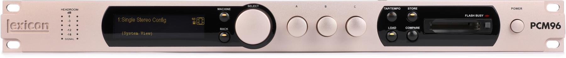 Lexicon PCM96 Stereo Reverb/Effects Processor Dimensions Reference ...