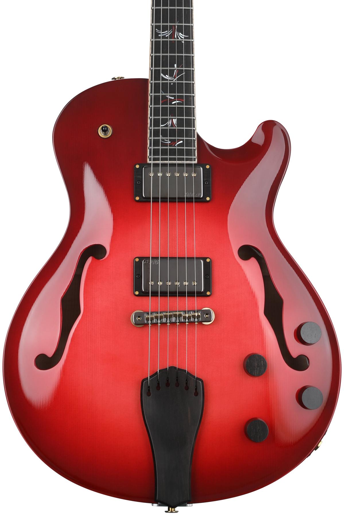 PRS Private Stock #10317 Singlecut Archtop Electric Guitar - Blood Red ...