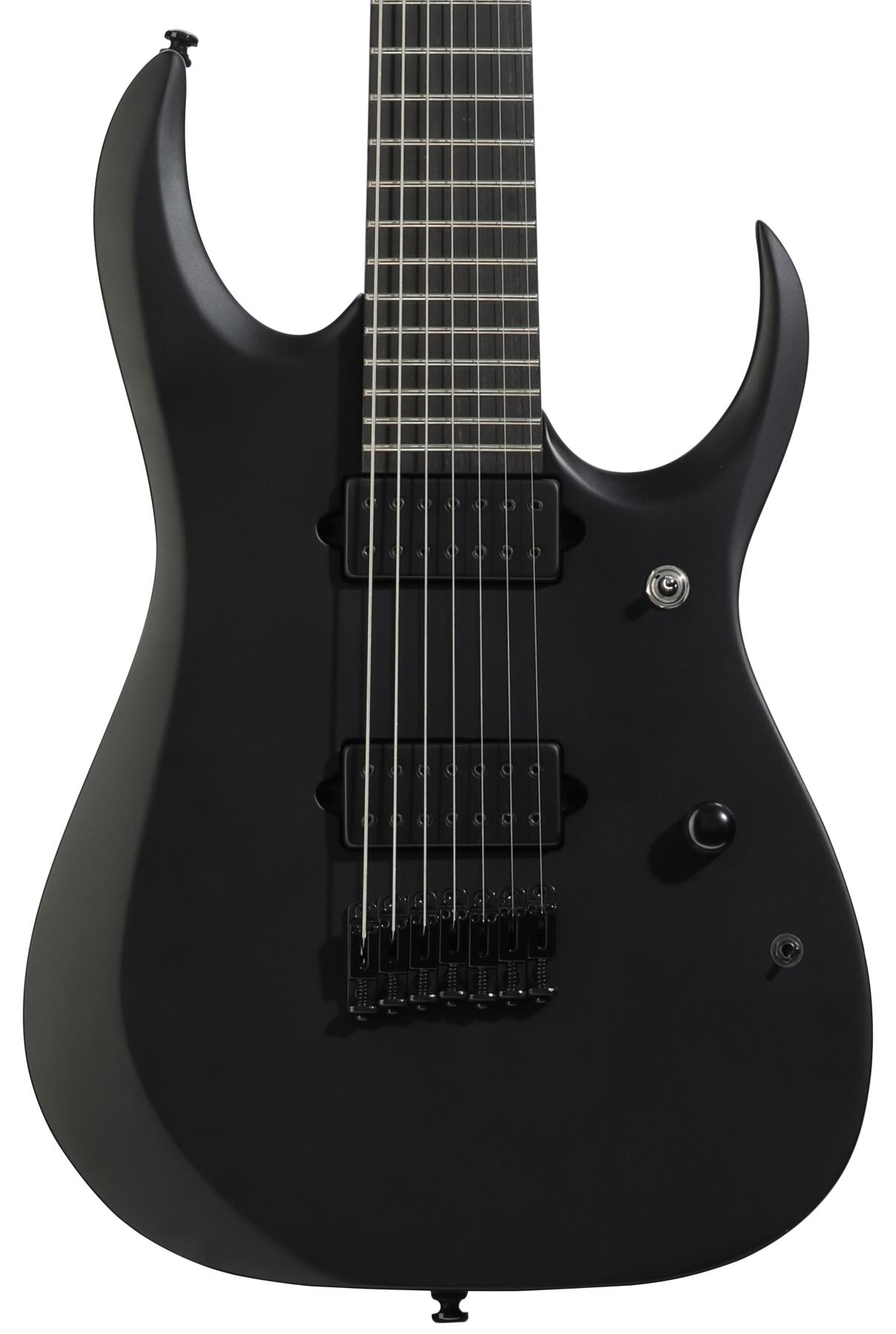 Ibanez Iron Label RGDRB71 Electric Guitar - Black | Sweetwater