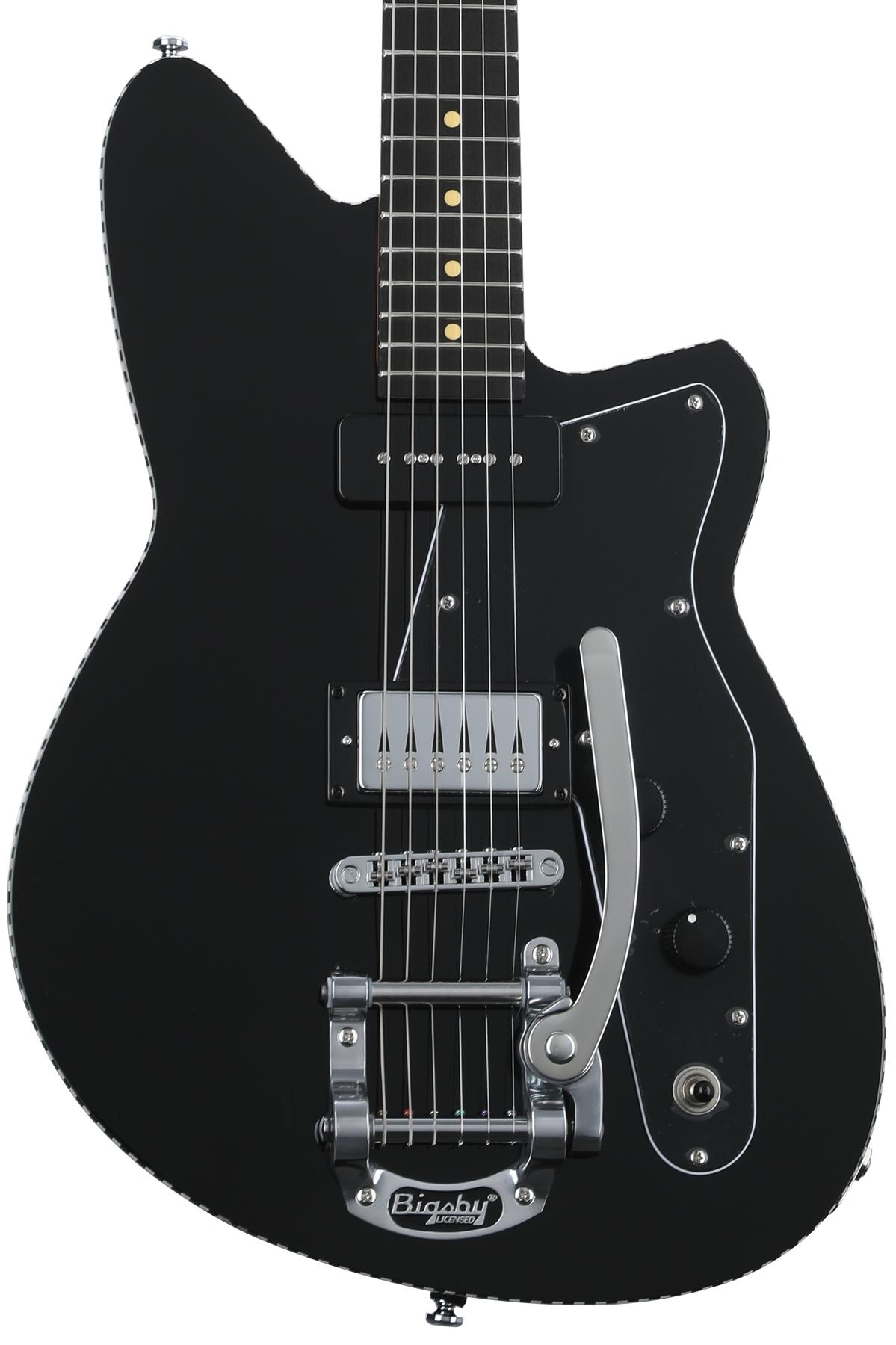 Reverend Rick Vito Soul Agent Electric Guitar - Midnight Black | Sweetwater