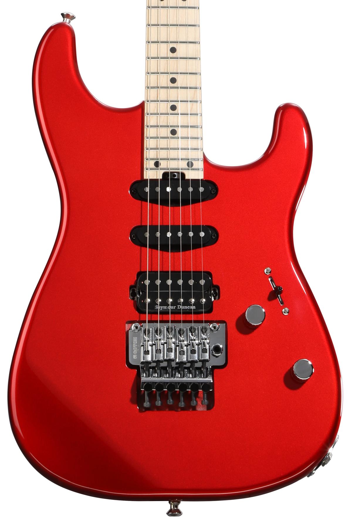 Charvel MJ San Dimas Style 1 HSS FR M Electric Guitar - Metallic Red ...