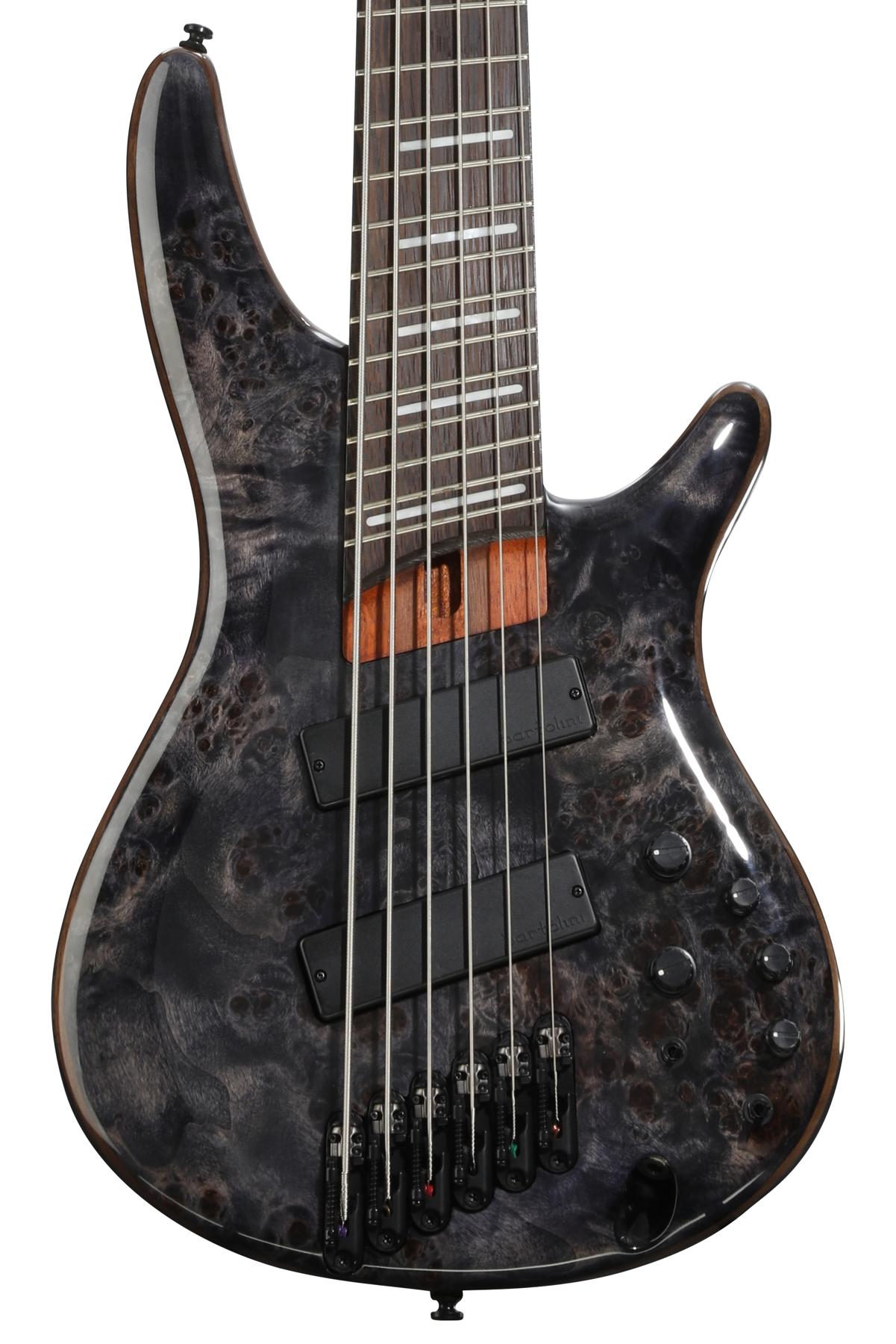 Ibanez Bass Workshop SRMS806 6-string Multi-scale Bass Guitar - Deep ...