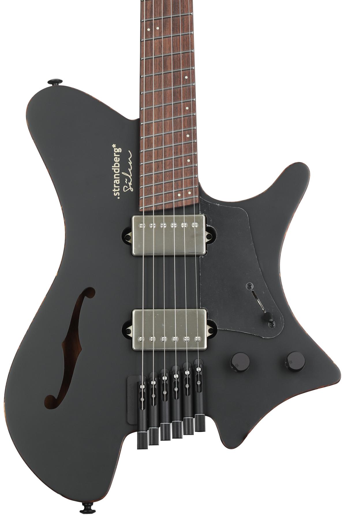 Strandberg Sälen Jazz NX Electric Guitar - Black | Sweetwater