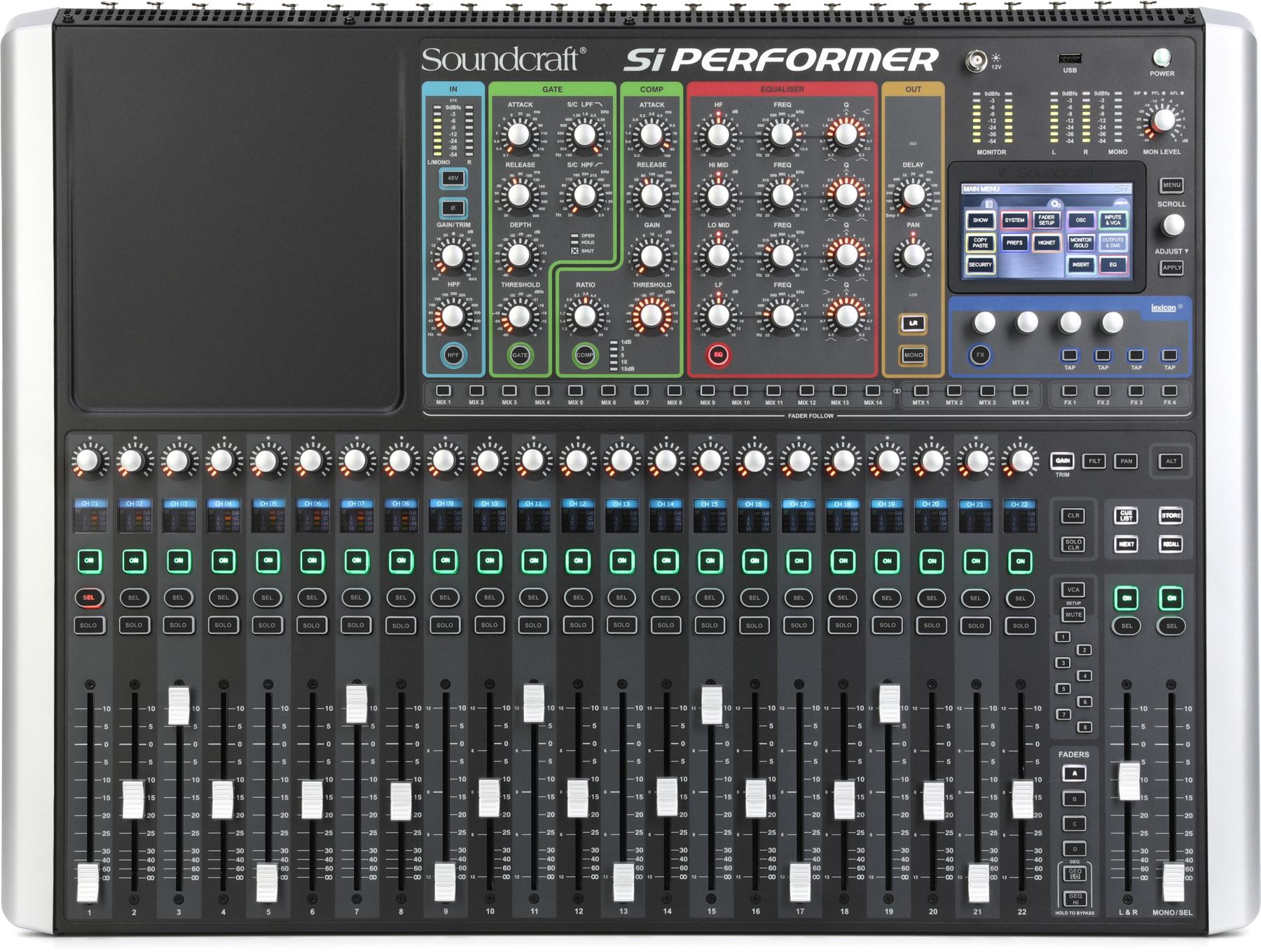 Soundcraft Si Performer 2 Review - Guitar Chalk