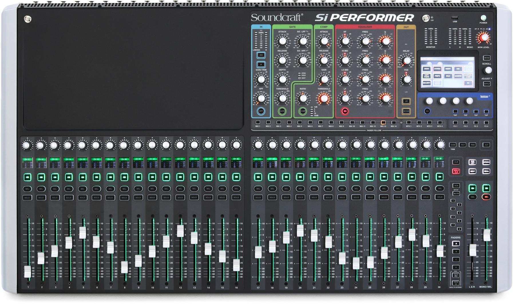 Soundcraft Si Performer 2 Review - Guitar Chalk