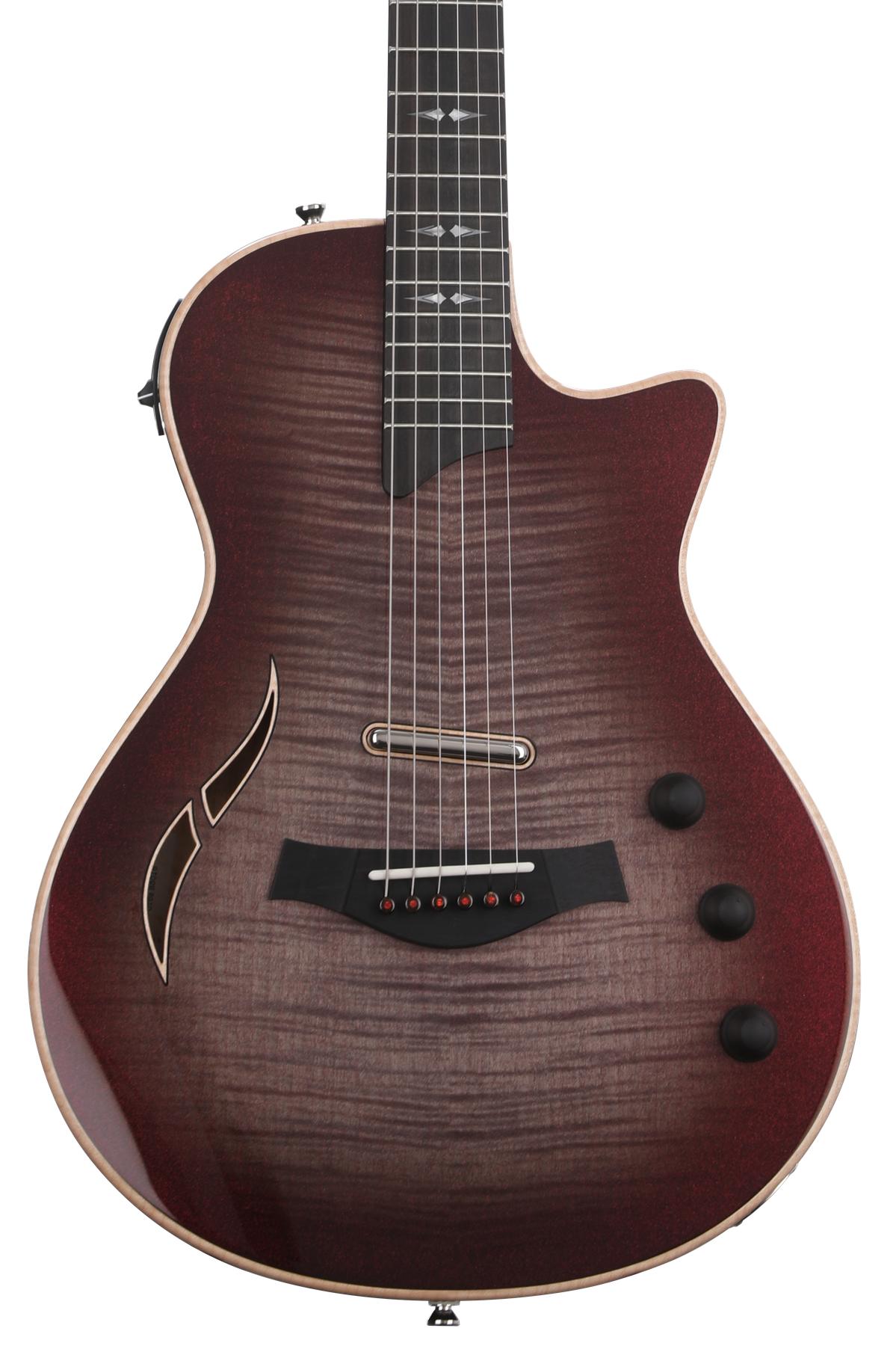 Taylor T5z Custom #18 Hollowbody Electric Guitar - Cranberry Color ...