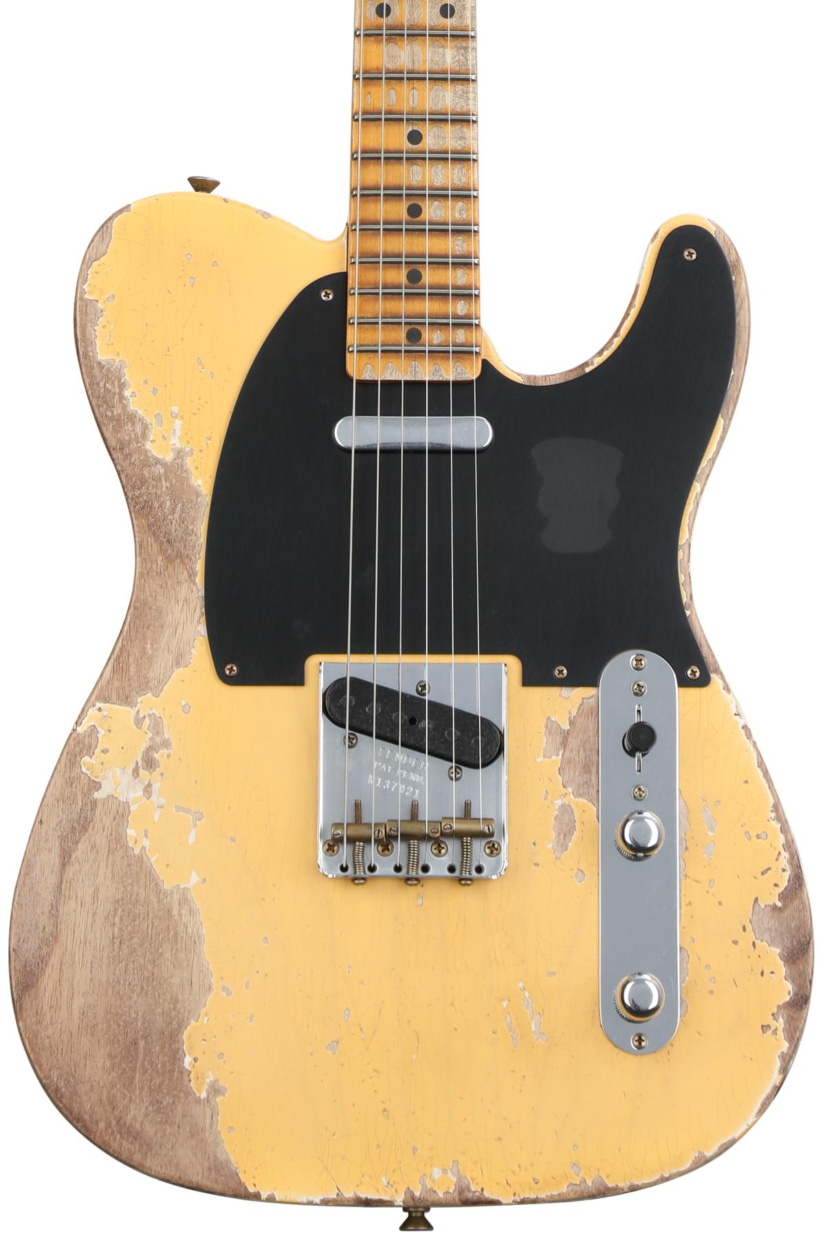 Fender Custom Shop Limited-edition '54 Blackguard Telecaster Super ...