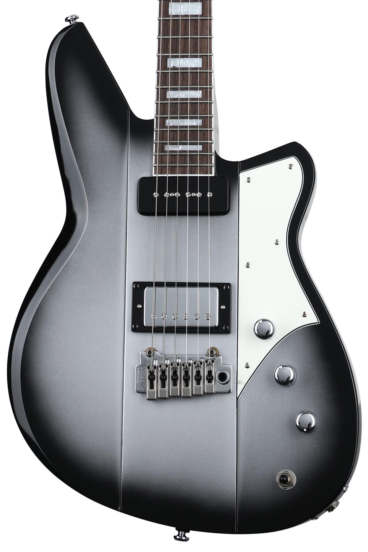 Reverend Warhawk DAW Solidbody Electric Guitar - Silver Burst | Sweetwater