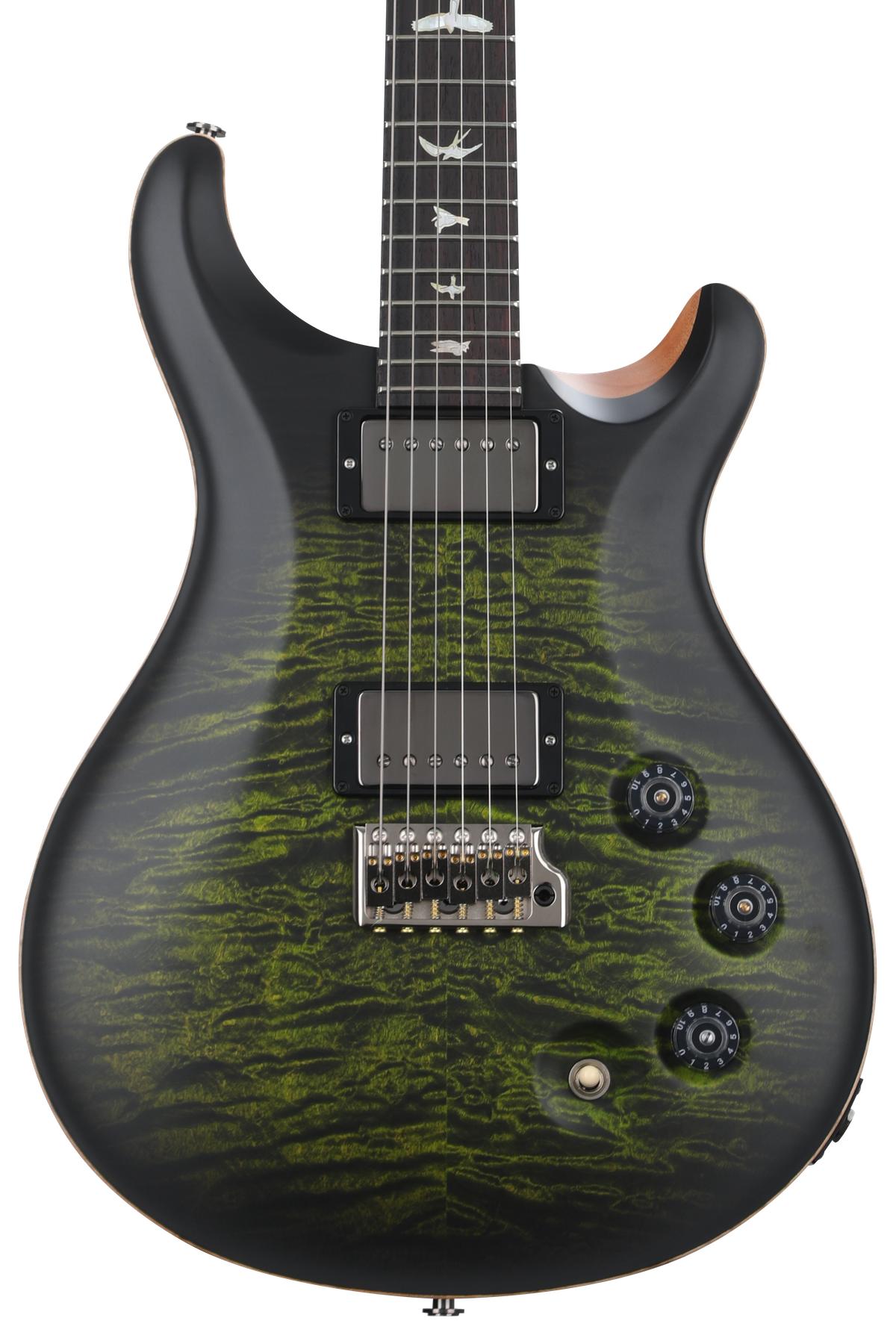 PRS Wood Library DGT Electric Guitar - Satin Jade Smokeburst with ...