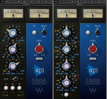 Waves API 550 A + API 550 B Plug-in Suite | Sweetwater
