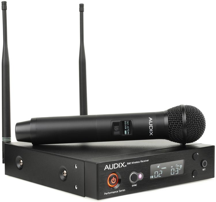 Audix AP41 OM2 Handheld Wireless Microphone System - A Band | Sweetwater