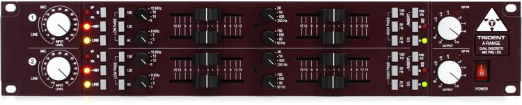 Trident Audio Developments A-Range 2-channel Microphone Preamp and EQ ...
