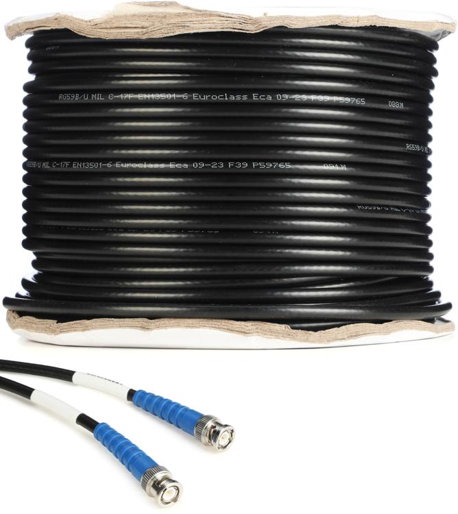 DiGiCo LEADS0049B BNC Cable - 100 meter - Blue | Sweetwater